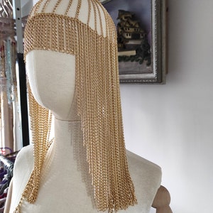 Head Chain Burning Man Fest Chain Hair Exotic Festival | Etsy