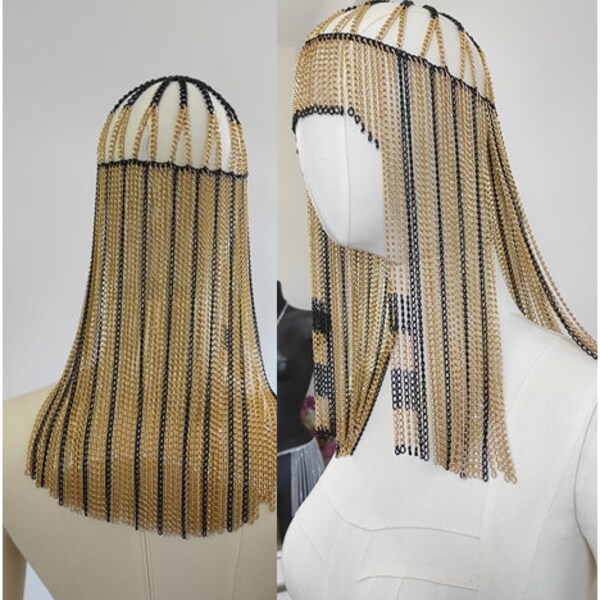 Metal Face Veil - Etsy