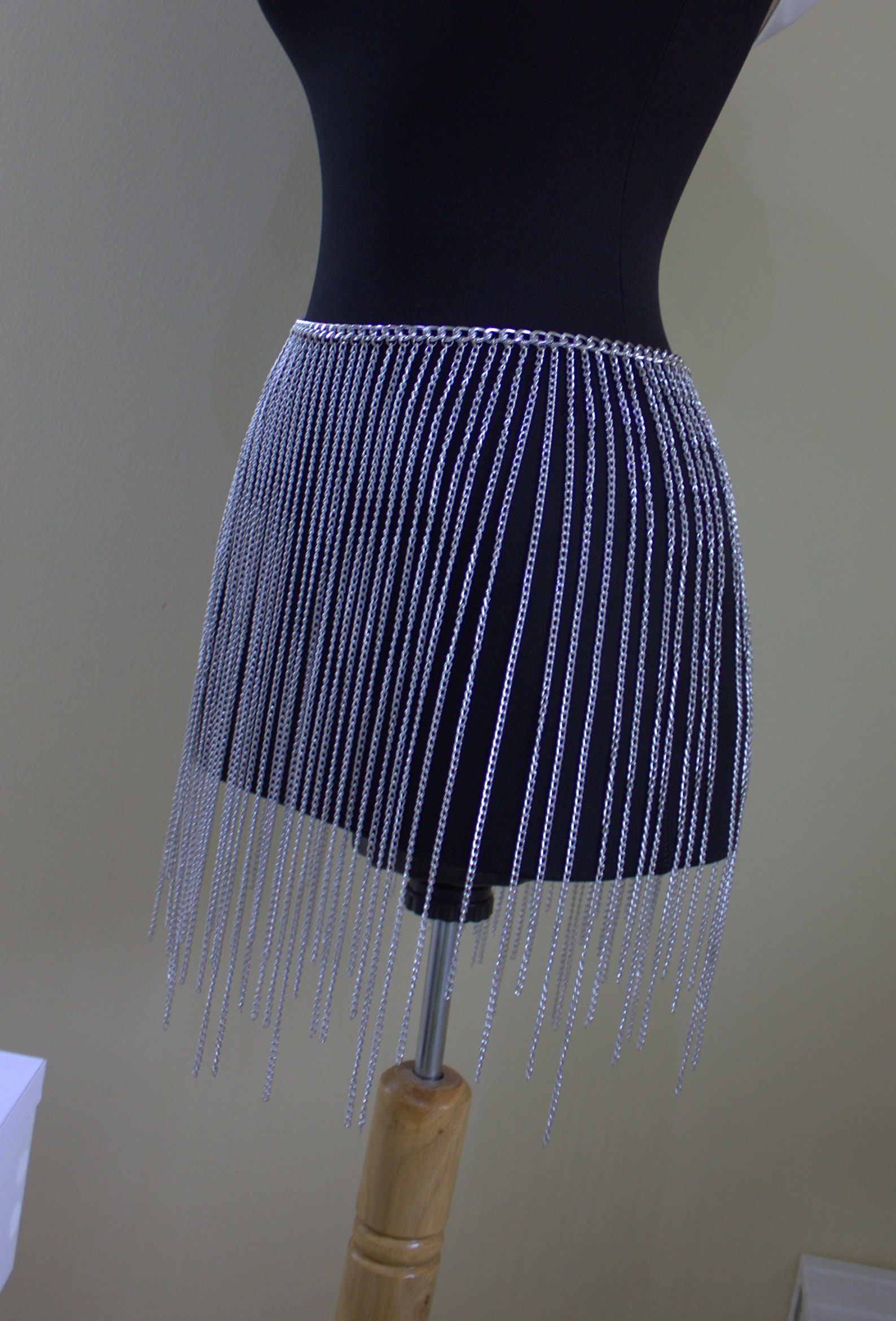 Chain Skirt Chain Dress Waist Chain Belly Chain Party | Etsy