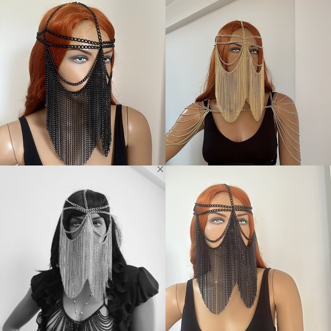 Face Chain, Wedding Veil Piece, Exotic Festival Dans Costume, Princess ...