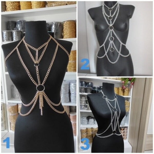 Body Harness Jewelry - Etsy