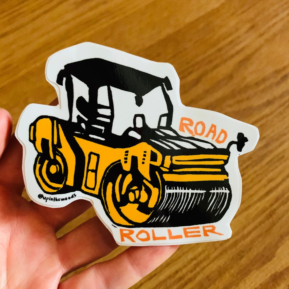 Heavy Machinery Vinyl Stickers Excavator Backhoe Road - Etsy