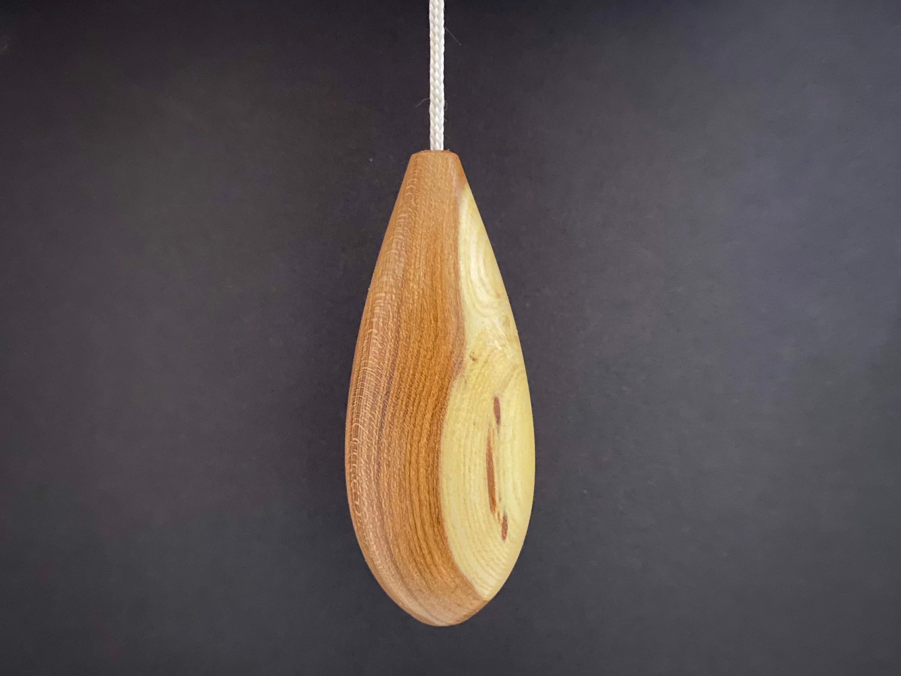Wooden Light Pull Cord Pull Handmade From Irish Laburnum | Etsy
