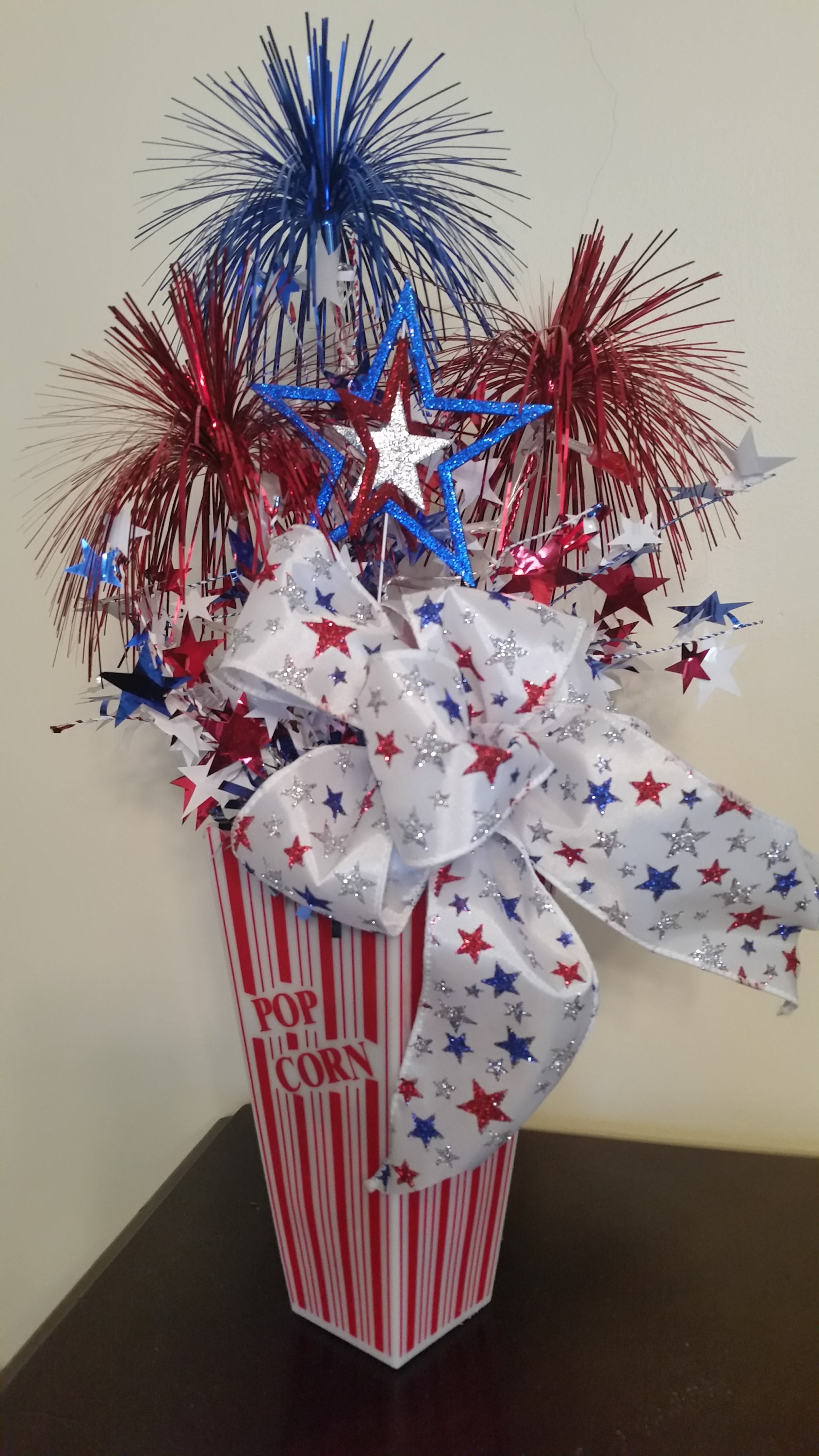 Fireworks With Lights Centerpiece - Etsy