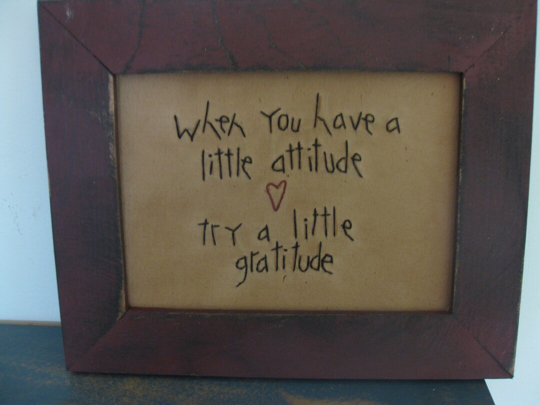 Primitive Framed Stitchery - Etsy