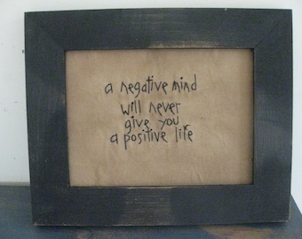 Primitive Framed Stitchery - Etsy