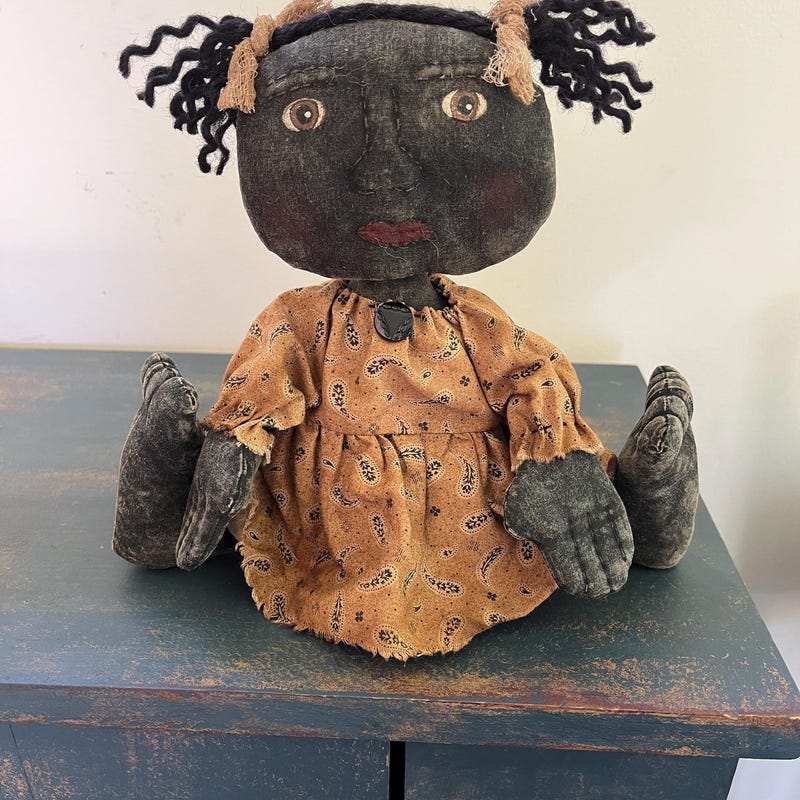 Primitive Black Dolls - Etsy