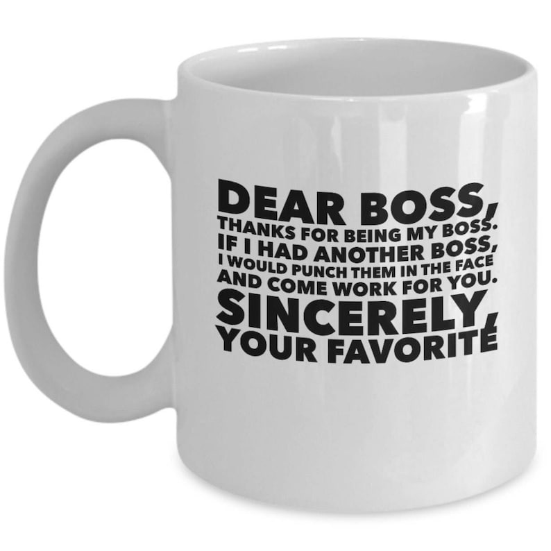 Funny Boss Mug Gift for Boss Coffee Cup National Boss | Etsy