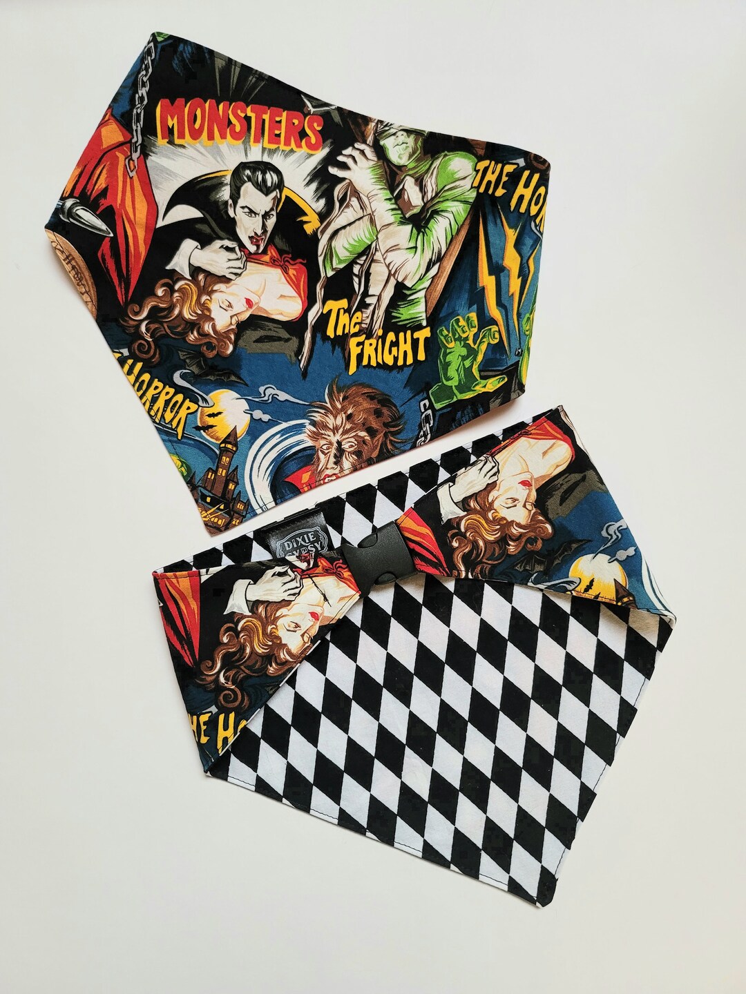 Universal Monsters Dog Bandana - Etsy
