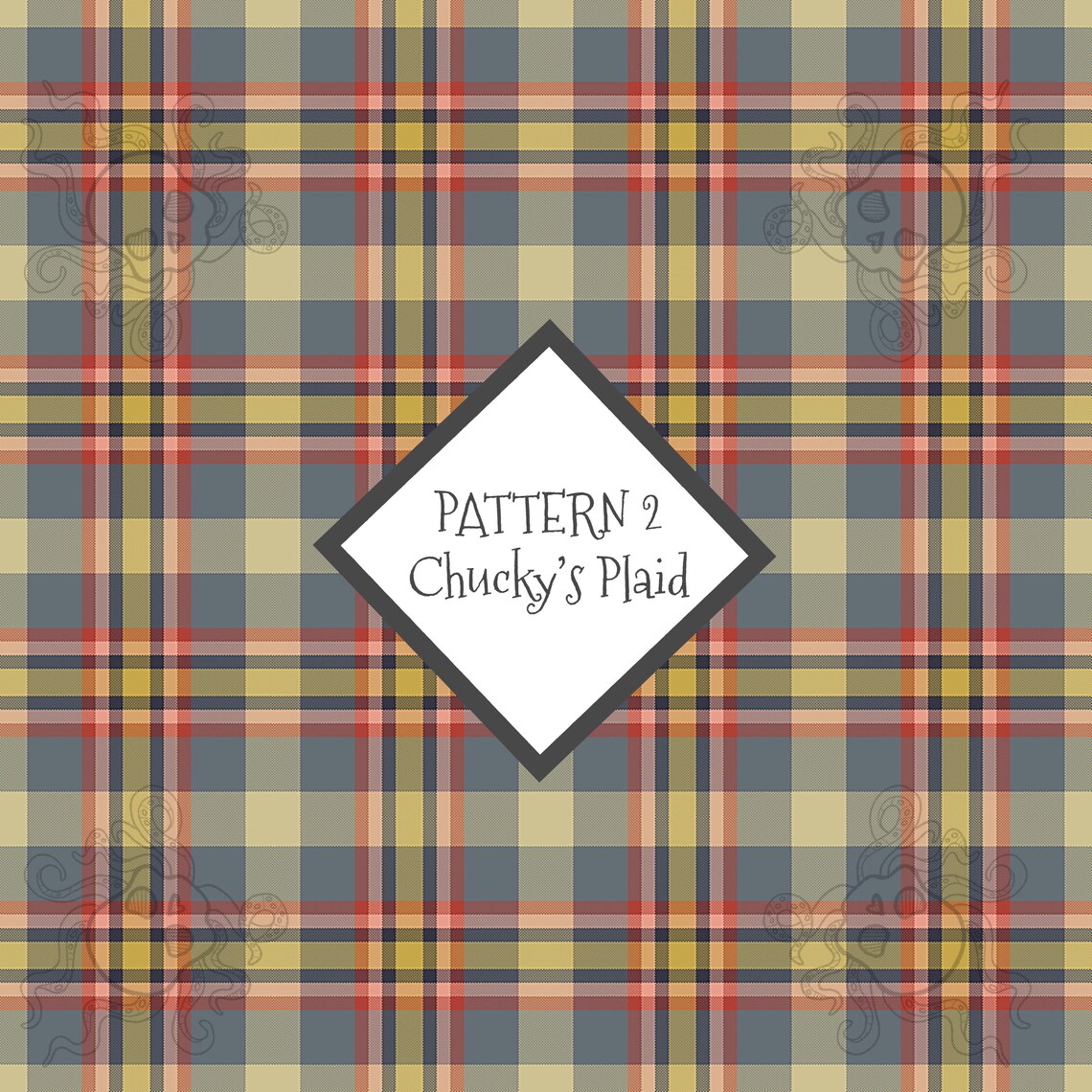 Chuck&tiff's Garden \ Chucky's Plaid Seamless Patterns PNG (up to 250 ...