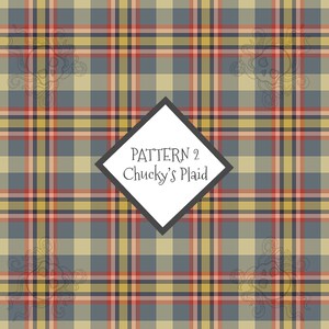 Chuck&tiff's Garden \ Chucky's Plaid Seamless Patterns PNG (up to 250 ...