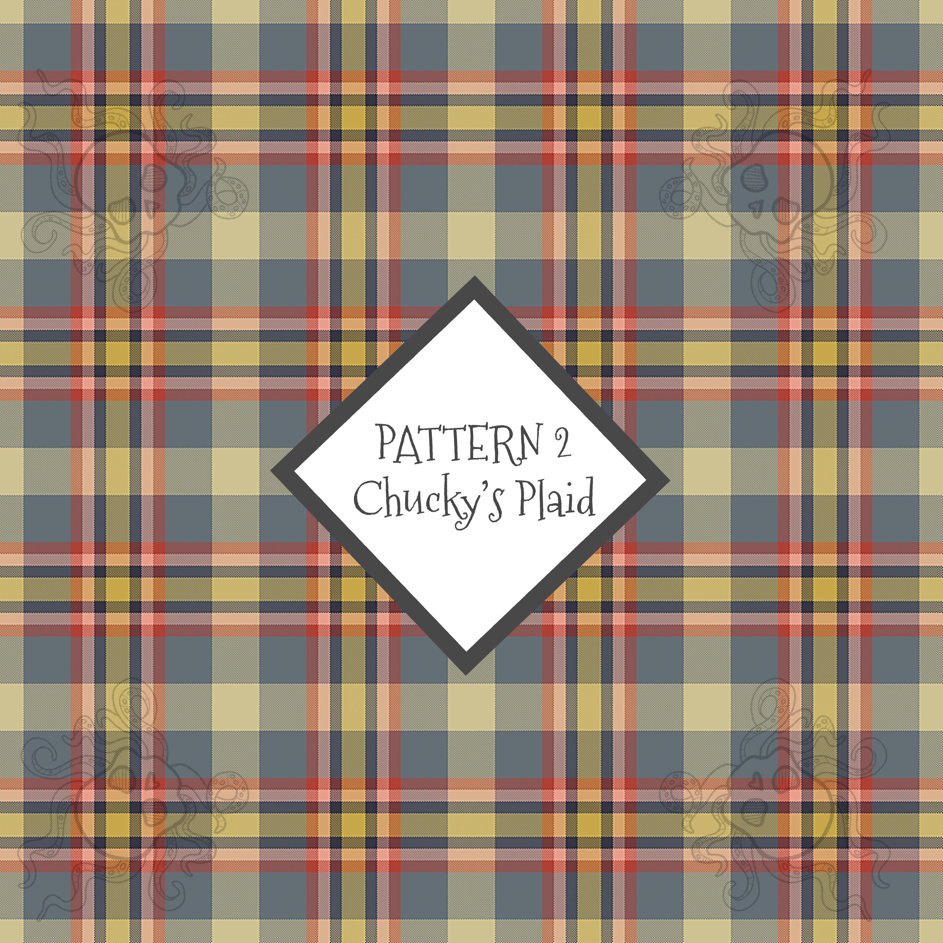 Chuck&tiff's Garden \ Chucky's Plaid Seamless Patterns PNG (up to 250 ...