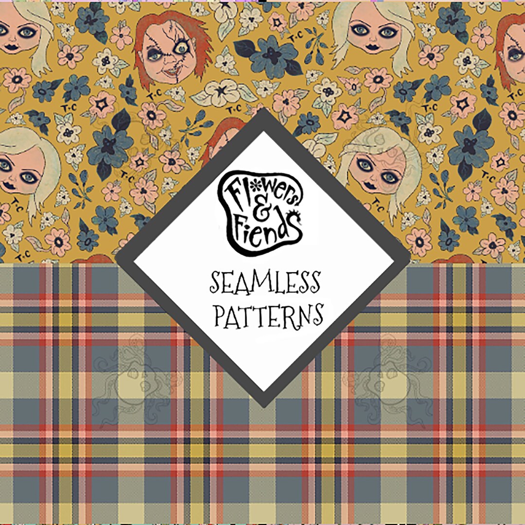 Chuck&tiff's Garden \ Chucky's Plaid Seamless Patterns PNG (up to 250 ...