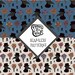 Plague Doctor (blue) \ Plague Doctor (white) Seamless Patterns PNG (up ...