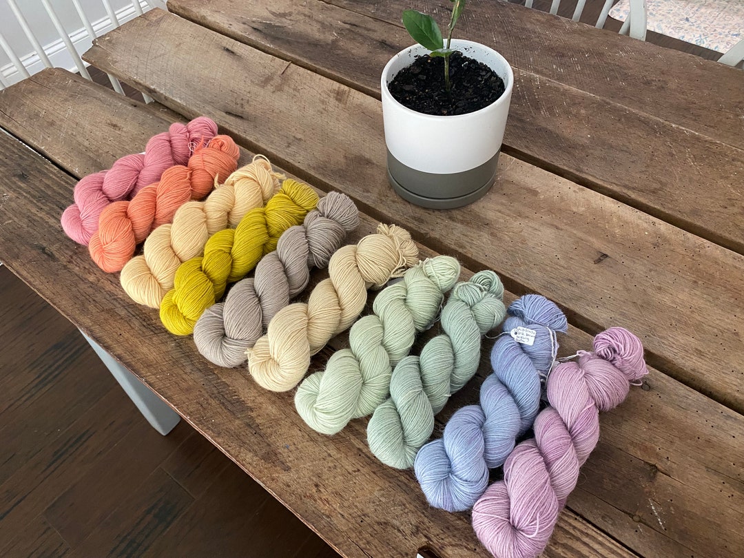 Fingerling, 398 Yards, 100g, Superwash Alpaca/nylon, Botanical Hand ...