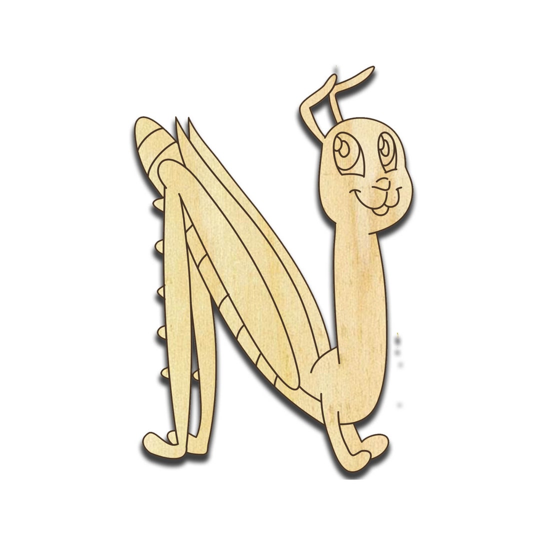 Wooden Letter Beetle N Letter Animals Nursery Wooden - Etsy
