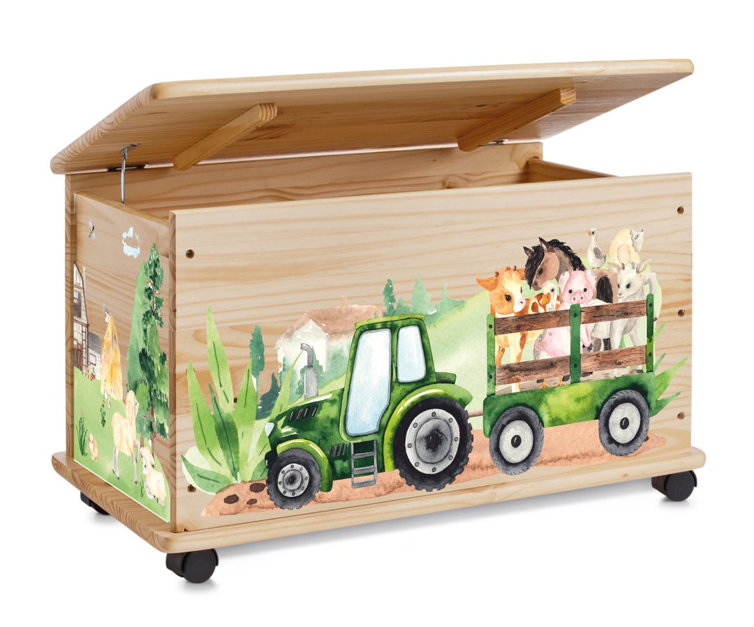 Toy Box Farm - Toy Box Wooden Box Children's Room Decoration ...