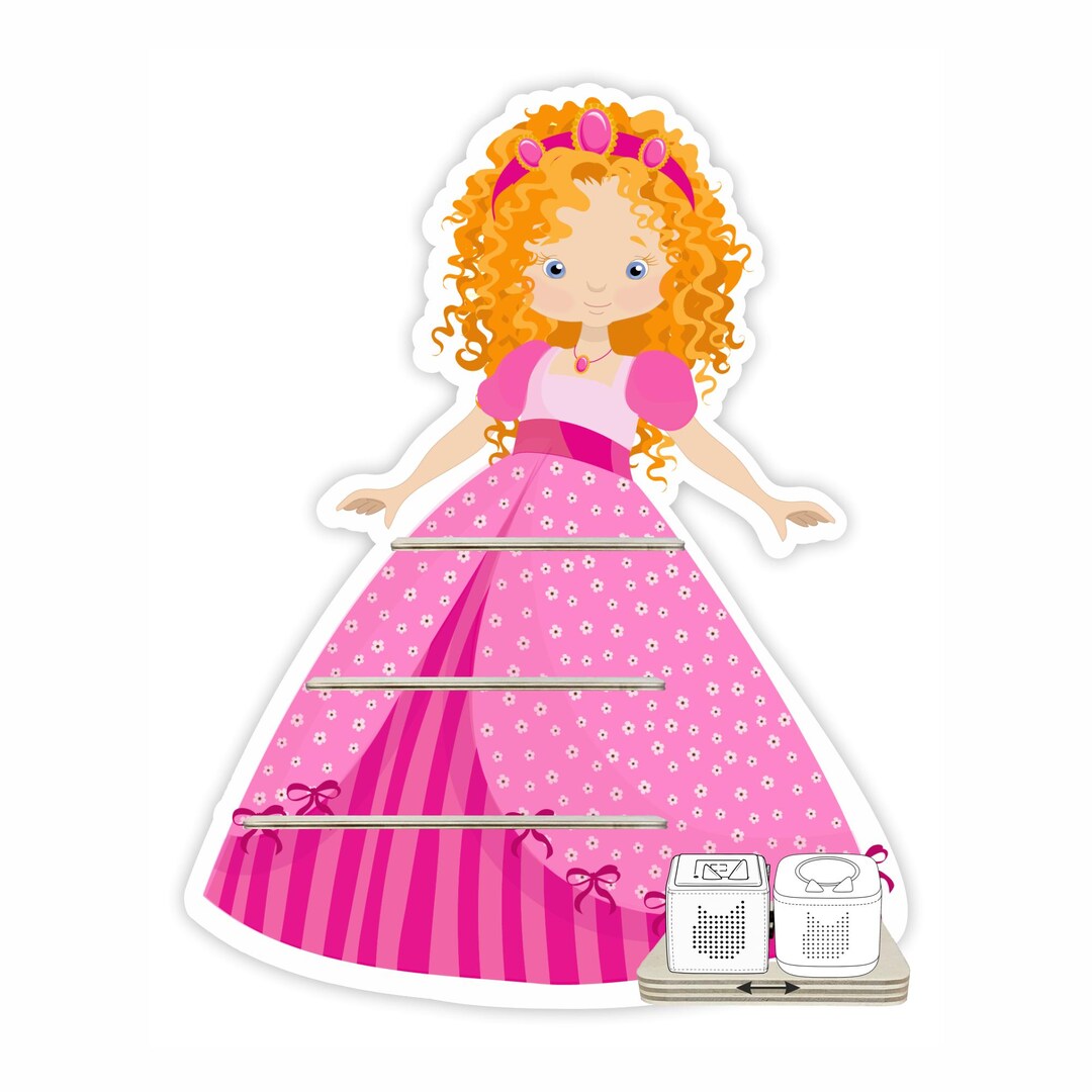 Tonie Shelf - Shelf for Music Box - for 20-25 Figures - Princess ...