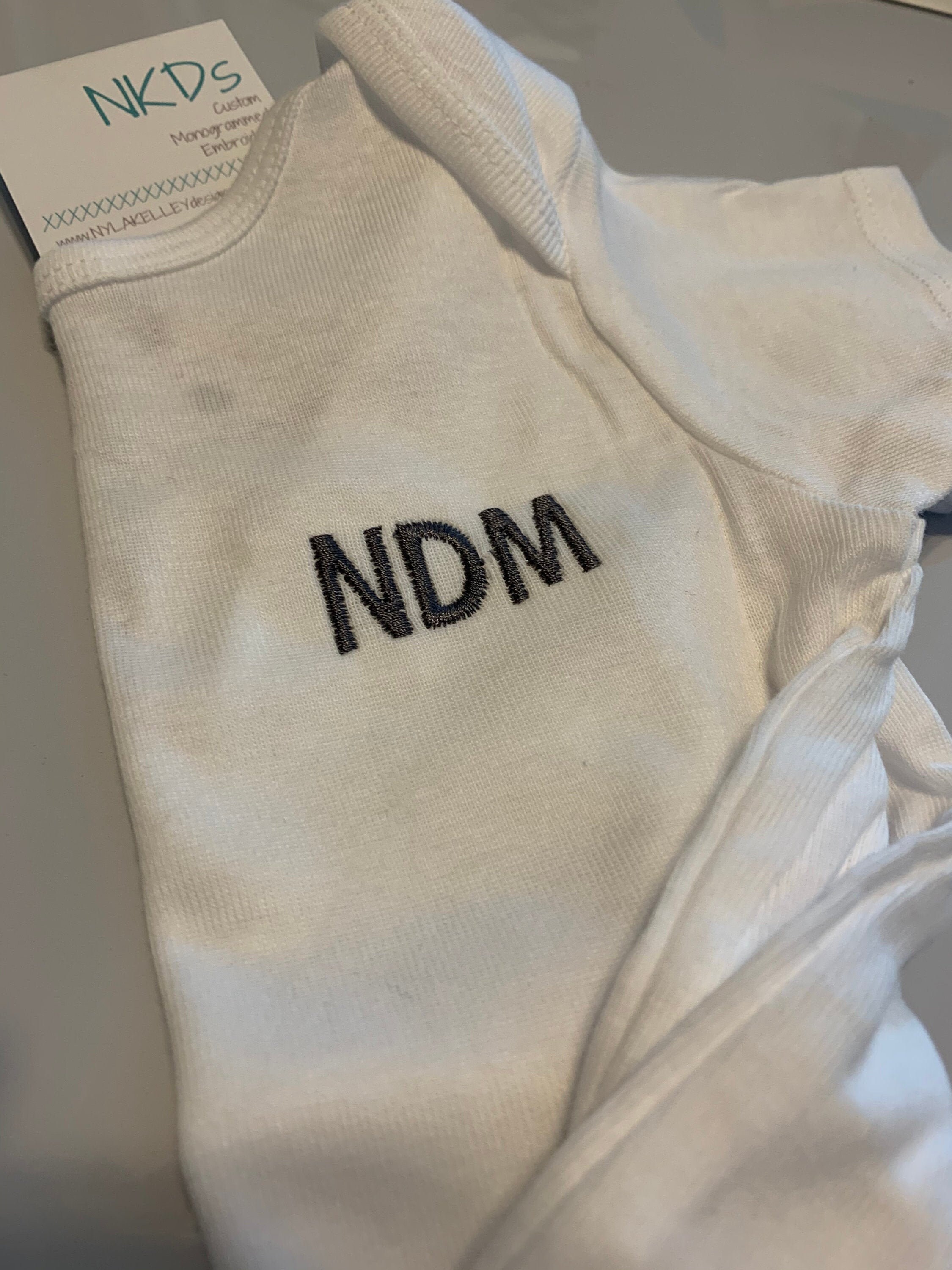 1 Left Corner Pocket Full Block Font Name Gerber Onesie®™ Preemie ...