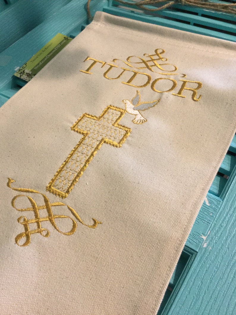 Large First Holy Communion Accents Custom Embroidered Church | Etsy
