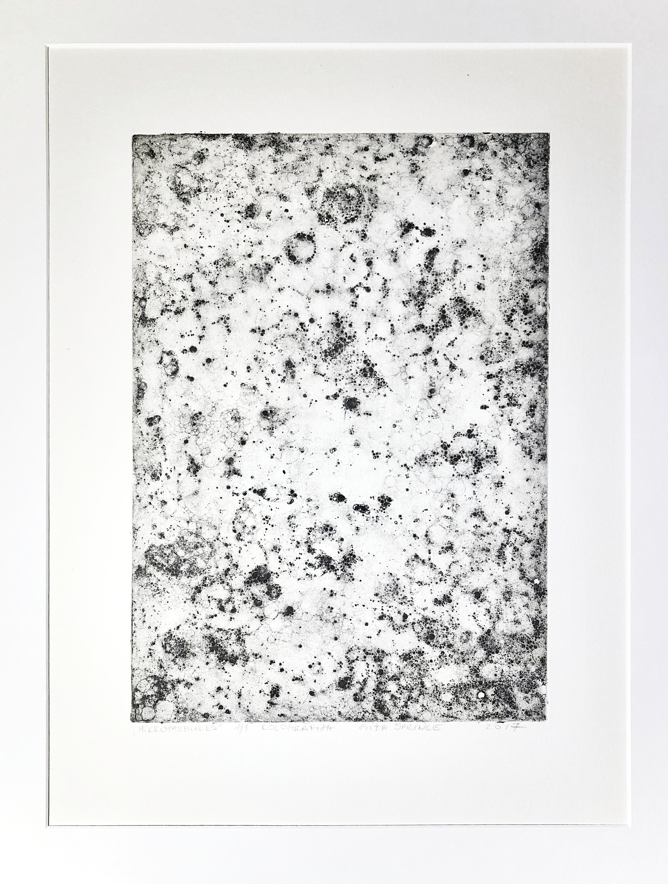 Unique COLLAGRAPH Abstract Art PRINT, Original Artwork, Limited Edition ...