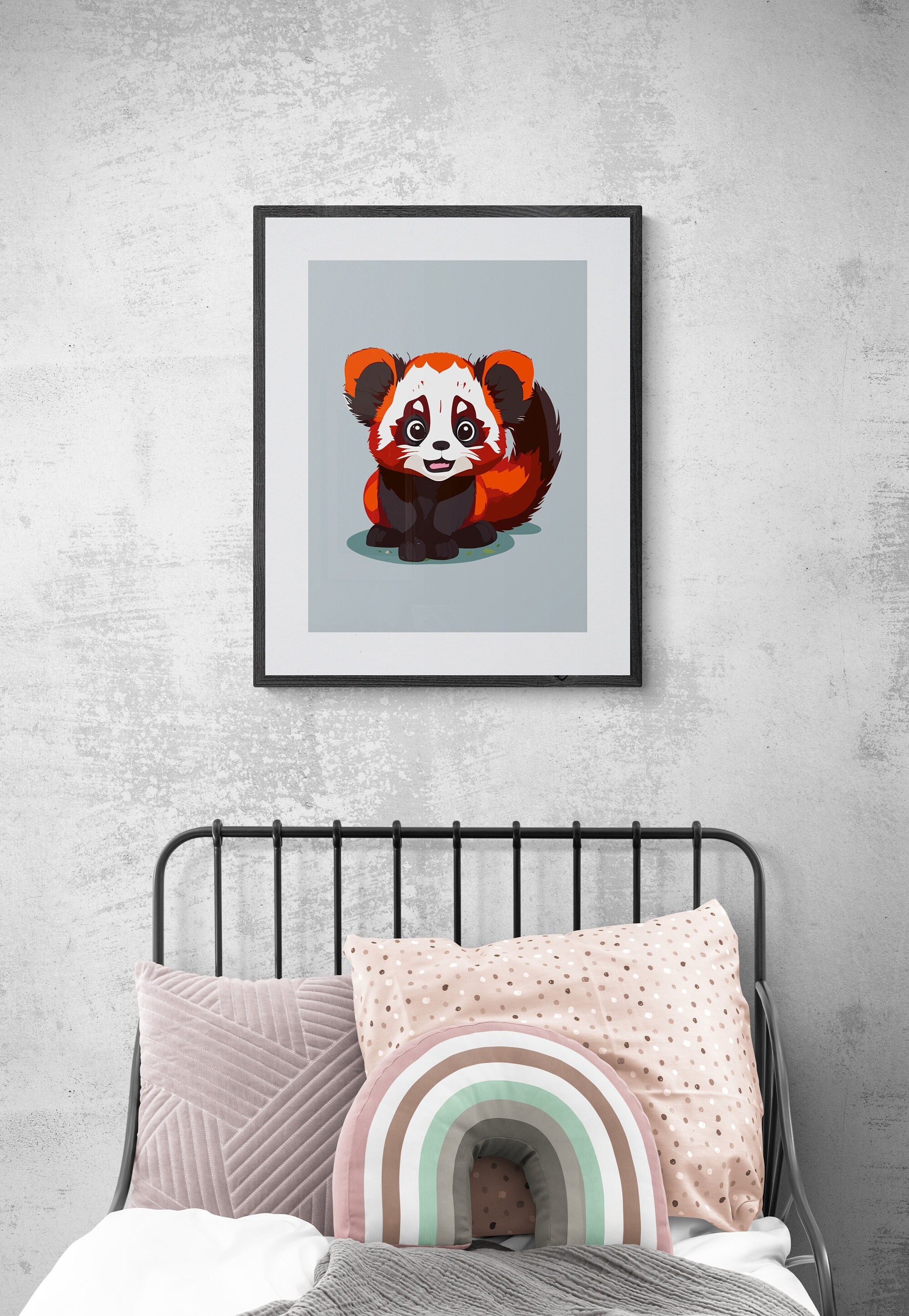 Cute RED PANDA Art Print Download, Print Out Posters - Etsy