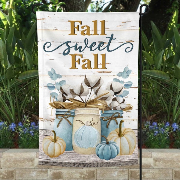 Fall Garden Flag - Etsy
