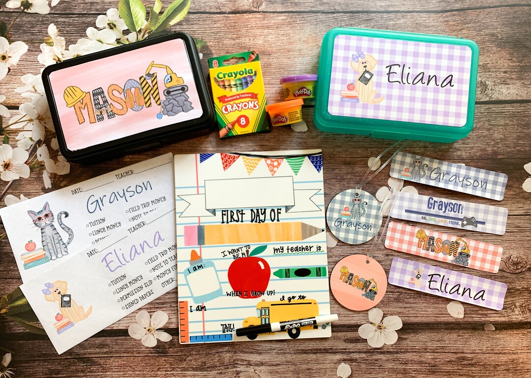 First Day of School Sign Reusable, 1st Day of School, Back to School ...