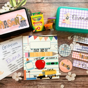 First Day of School Sign Reusable, 1st Day of School, Back to School ...