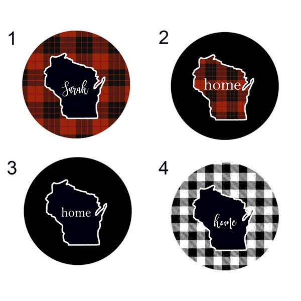 Wisconsin Silhouette - Etsy