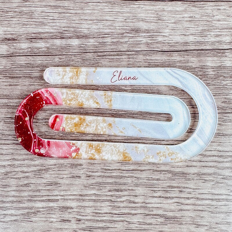 Paper Clip Bookmark - Etsy