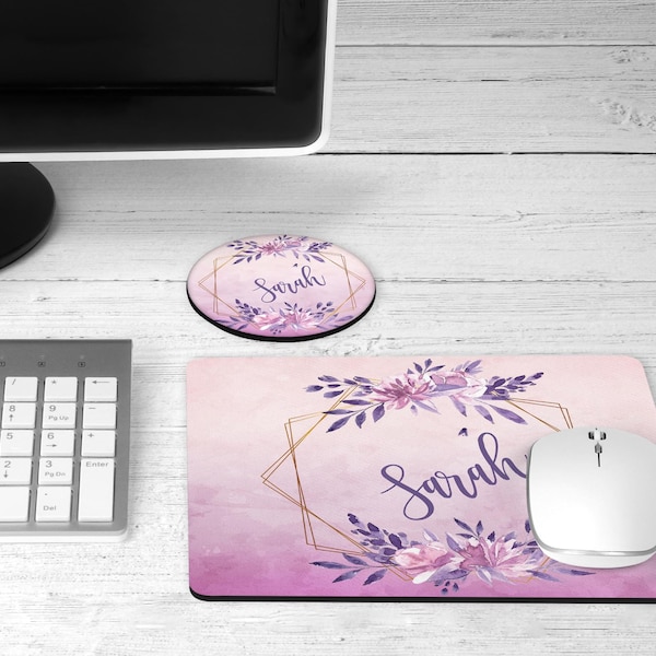 Purple Mouse Pad - Etsy