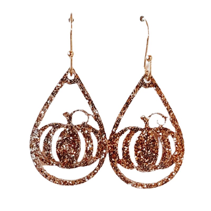 Pumpkin Earrings - Etsy