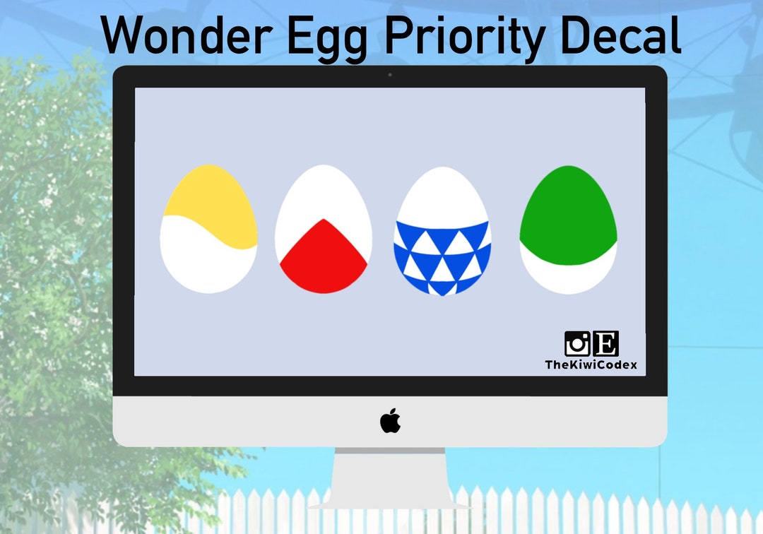 Egg Vinyl Decal Sticker - Etsy