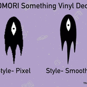 OMORI Inspired SOMETHING Vinyl Decal Sticker - Etsy