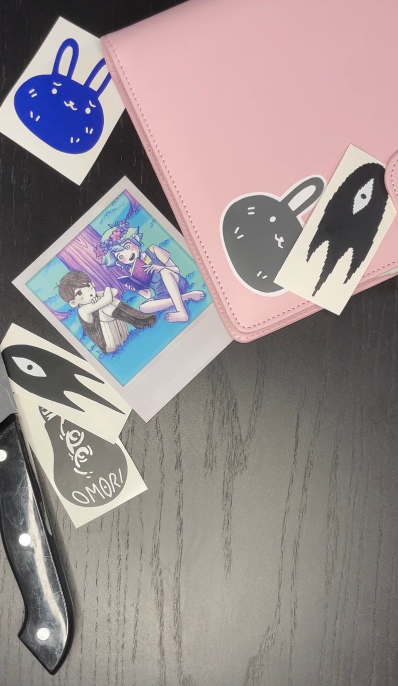 OMORI Inspired SOMETHING Vinyl Decal Sticker - Etsy