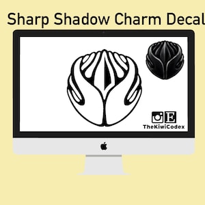 Custom Hollow Knight Charm Sharp Shadow Vinyl Decal Sticker - Etsy