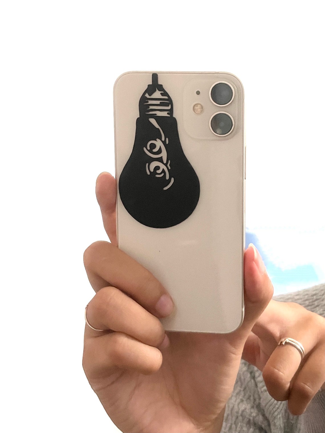 OMORI Inspired Lightbulb Vinyl Decal Sticker - Etsy