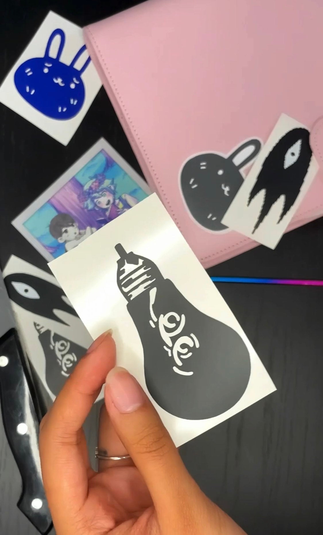 OMORI Inspired Lightbulb Vinyl Decal Sticker - Etsy Canada