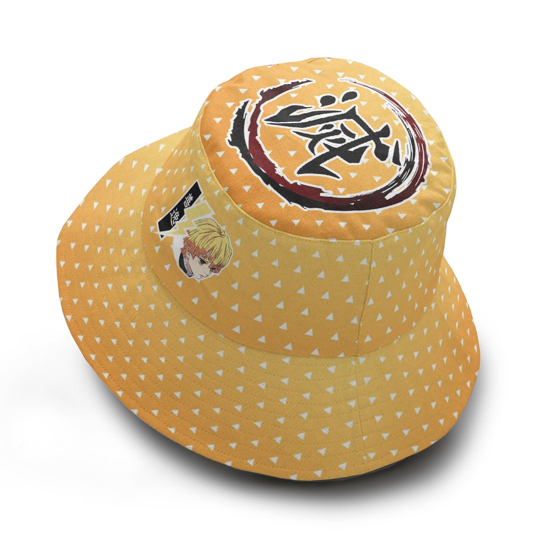 Zenitsu Agatsuma Anime Bucket Hat - Etsy