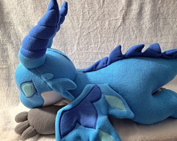 Genshin-inspired Chibi Dvalin Dragon Plush - Etsy