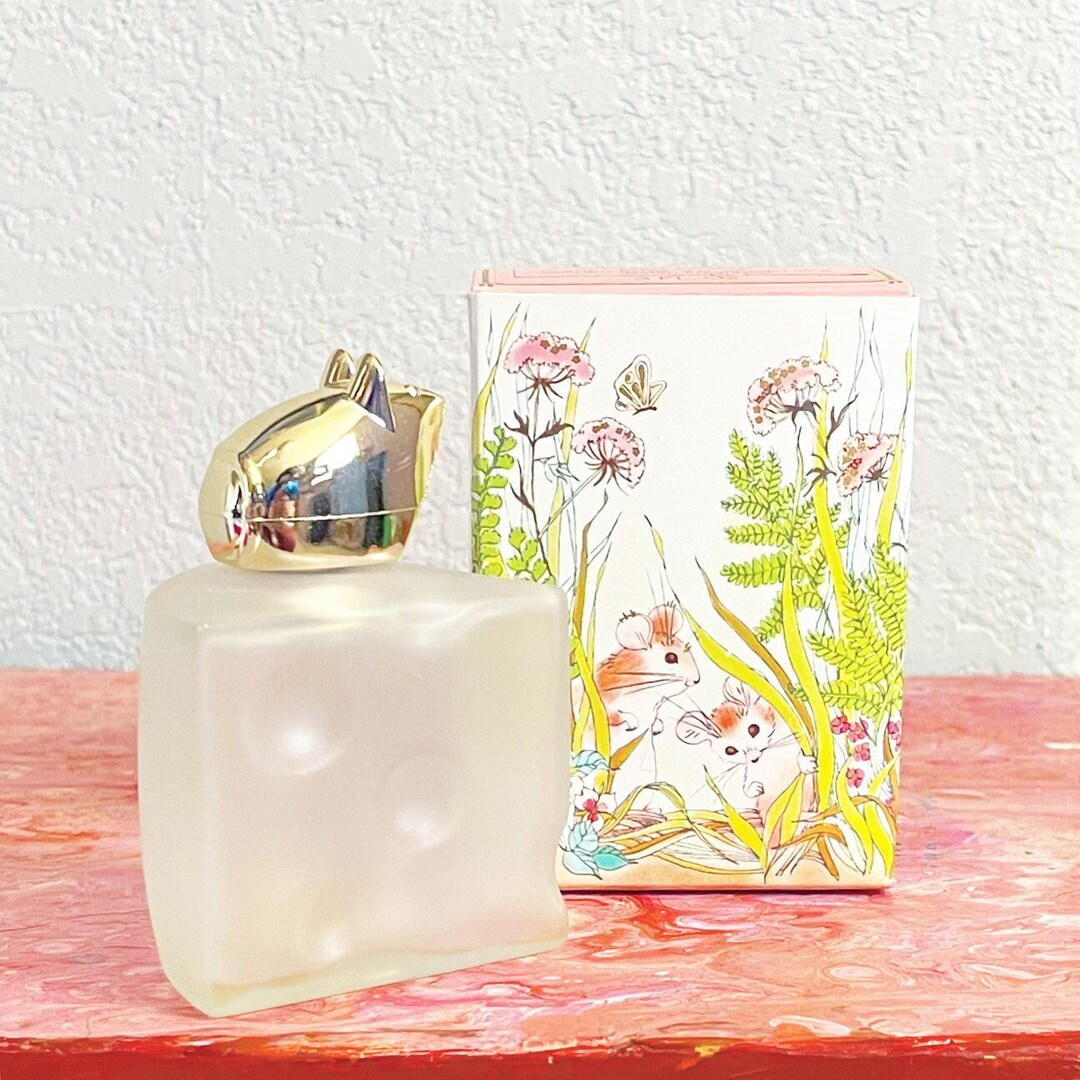 Swiss Mouse Field Flowers Little Mouse on Cheese Foggy Glass Perfume ...