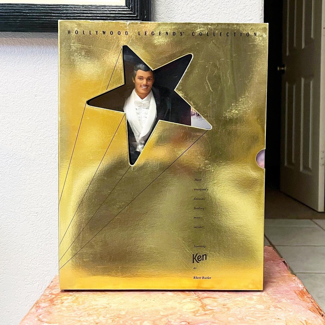 1994 Hollywood Legends Collection Rhett Butler as Ken Barbie Doll ...