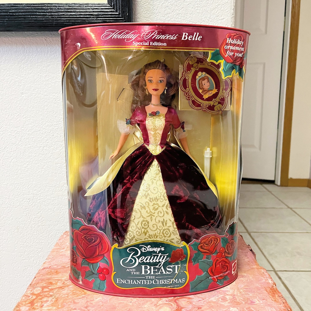 1997 Special Edition Holiday Princess Belle Beauty and the Beast ...