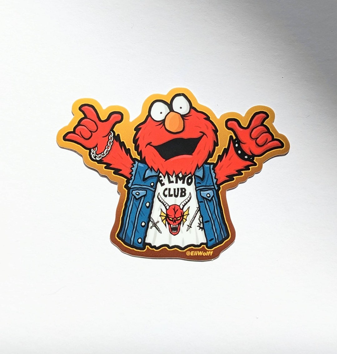 Hellmo Vinyl Sticker - Etsy