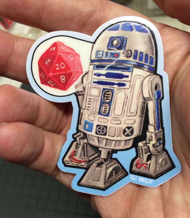 R2-D20 Vinyl Sticker | Etsy