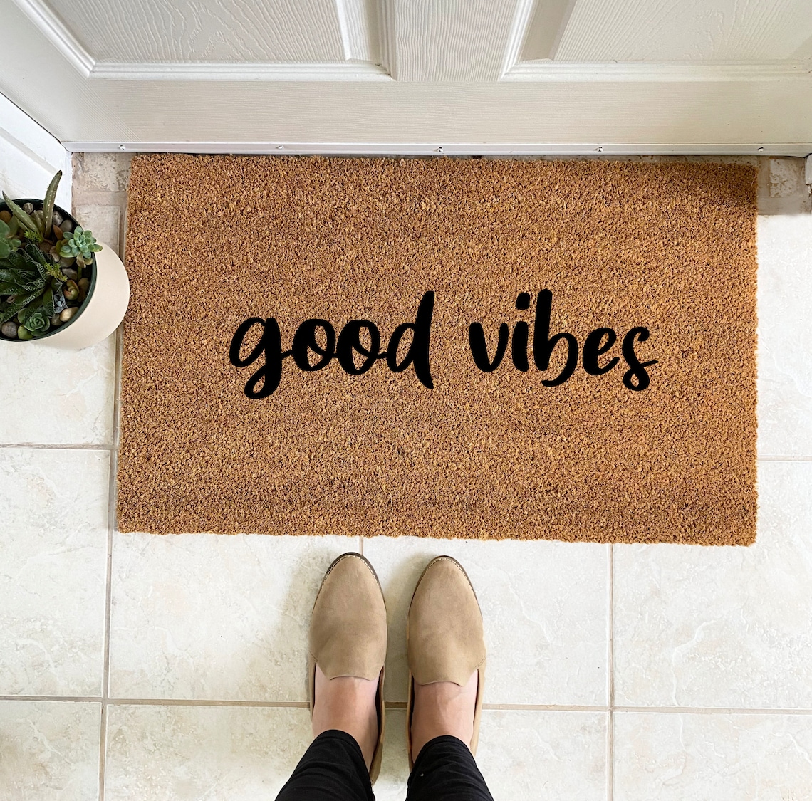 Good Vibes Doormat| Good Vibes Mat| Good Vibes Home Decor | Good Vibes ...