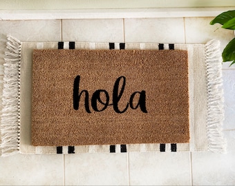 Welcome Mat Spanish - Etsy