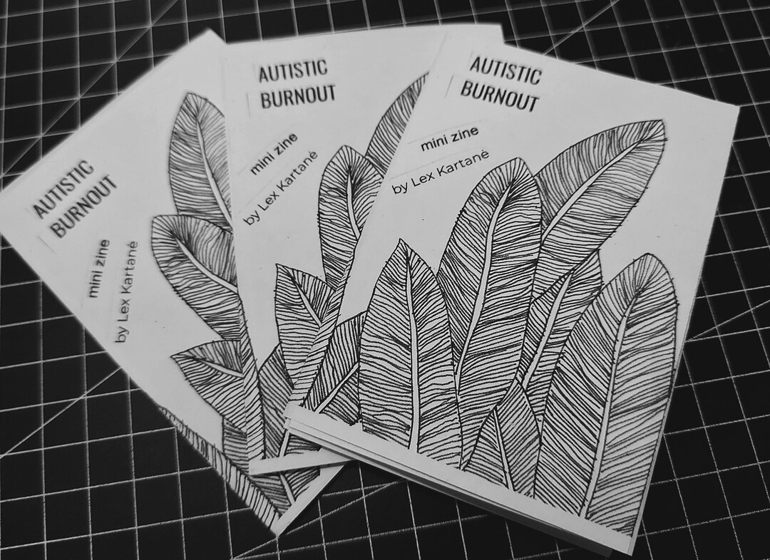 Mini Zine Autistic Burnout - Etsy