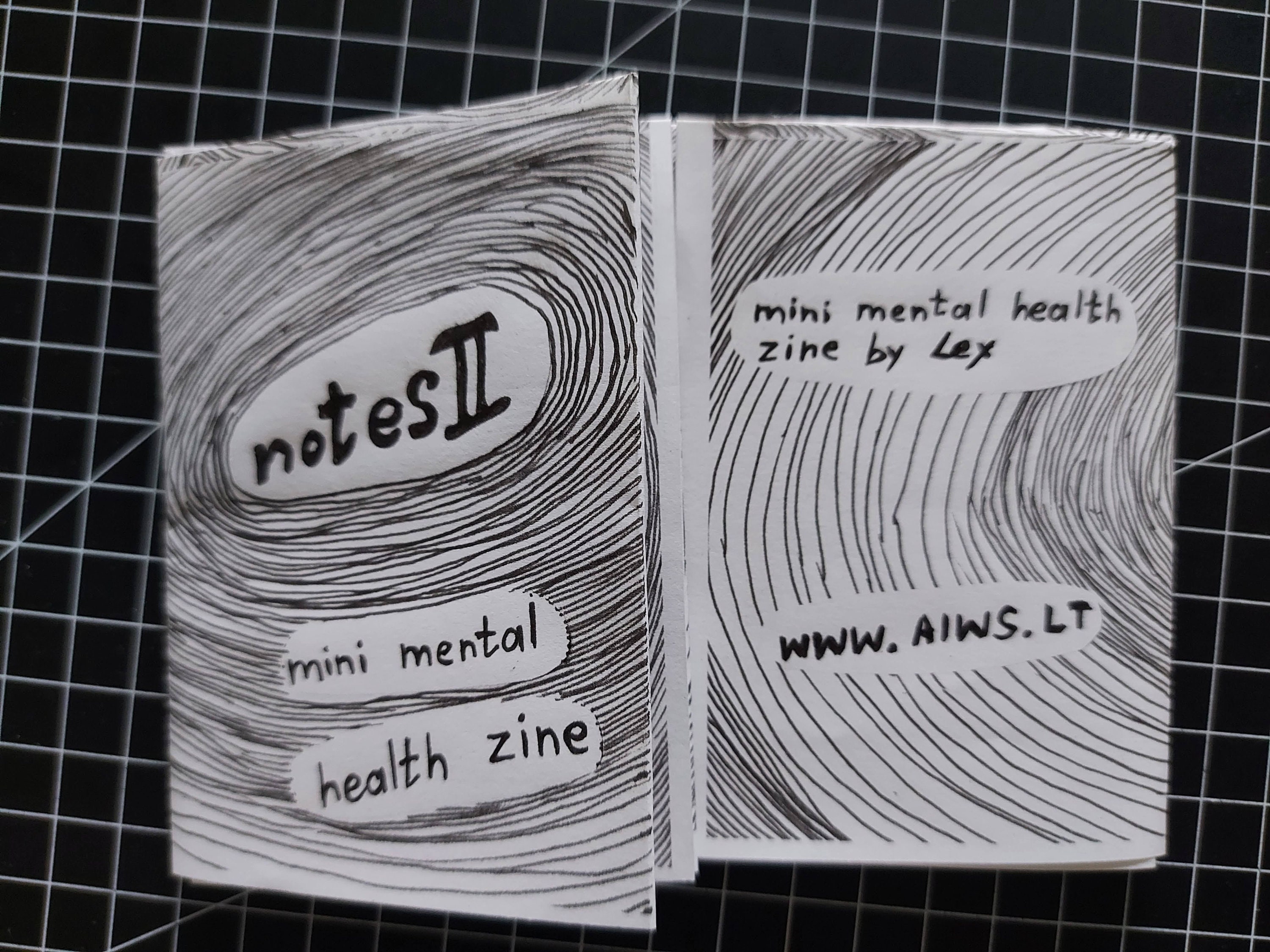 Mini Zine: Notes 2 - Etsy